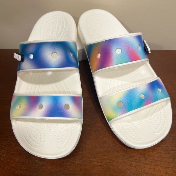 CROCS | Shoes | Nwot Crocs Classic Womens Colorful Crocs In Size 8 ...